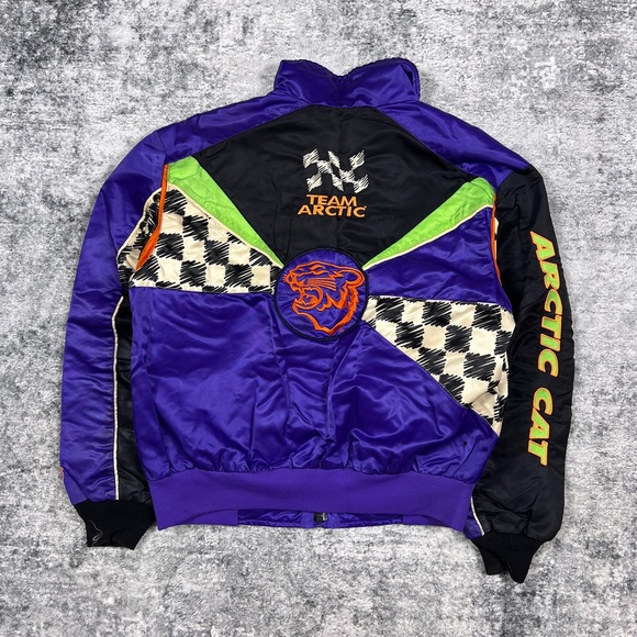 Arctic Cat | Jackets & Coats | Vintage 9s Arctic Cat Racing Snowmobile ...